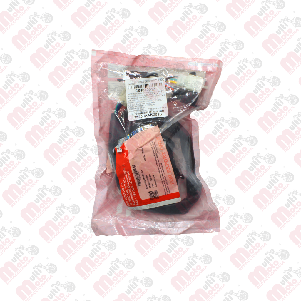 CONJUNTO MANDO DER HUNK 150 | multimoto.mx