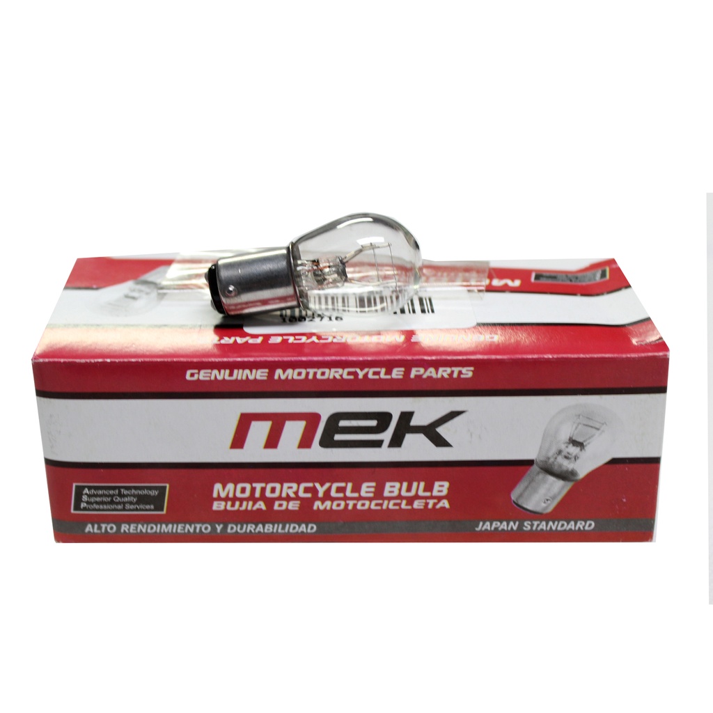 FOCO DE CALAVERA 2C 12V21/5W MEK | multimoto.mx